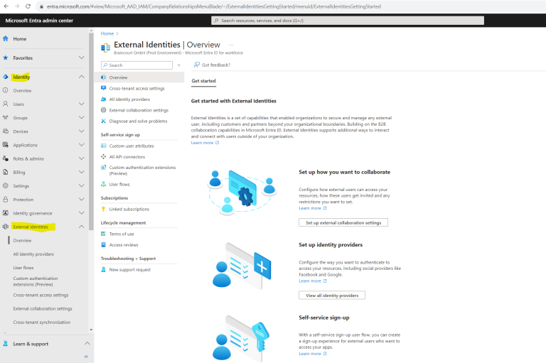 What is Microsoft Entra External ID (Azure AD External Identities ...