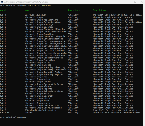 Microsoft Graph PowerShell - .matrixpost.net