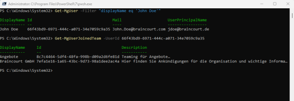 Microsoft Graph PowerShell - .matrixpost.net