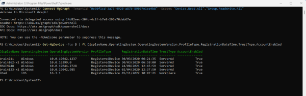 Microsoft Graph PowerShell - .matrixpost.net