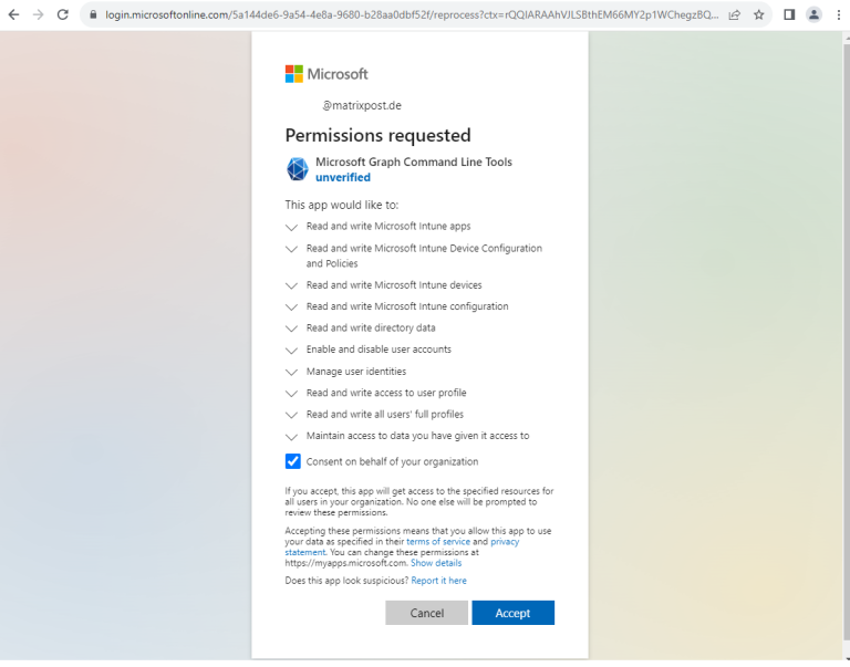 Microsoft Graph PowerShell - .matrixpost.net