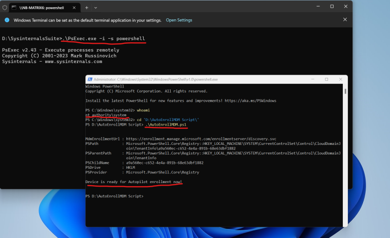 How to enroll already Microsoft Entra joined (former Azure AD joined ...