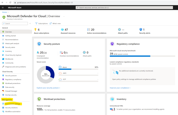 Set up Microsoft Defender for Cloud - .matrixpost.net
