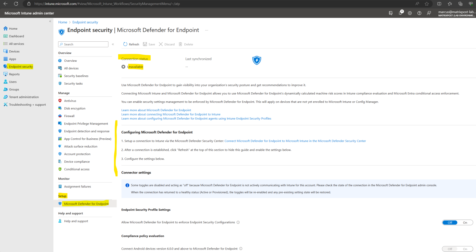 Set up Microsoft Defender for Endpoint - .matrixpost.net