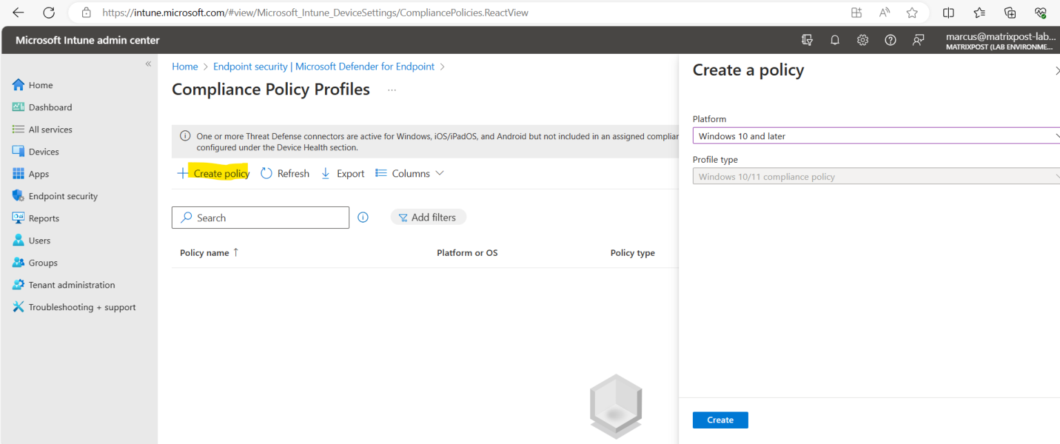 Set up Microsoft Defender for Endpoint - .matrixpost.net