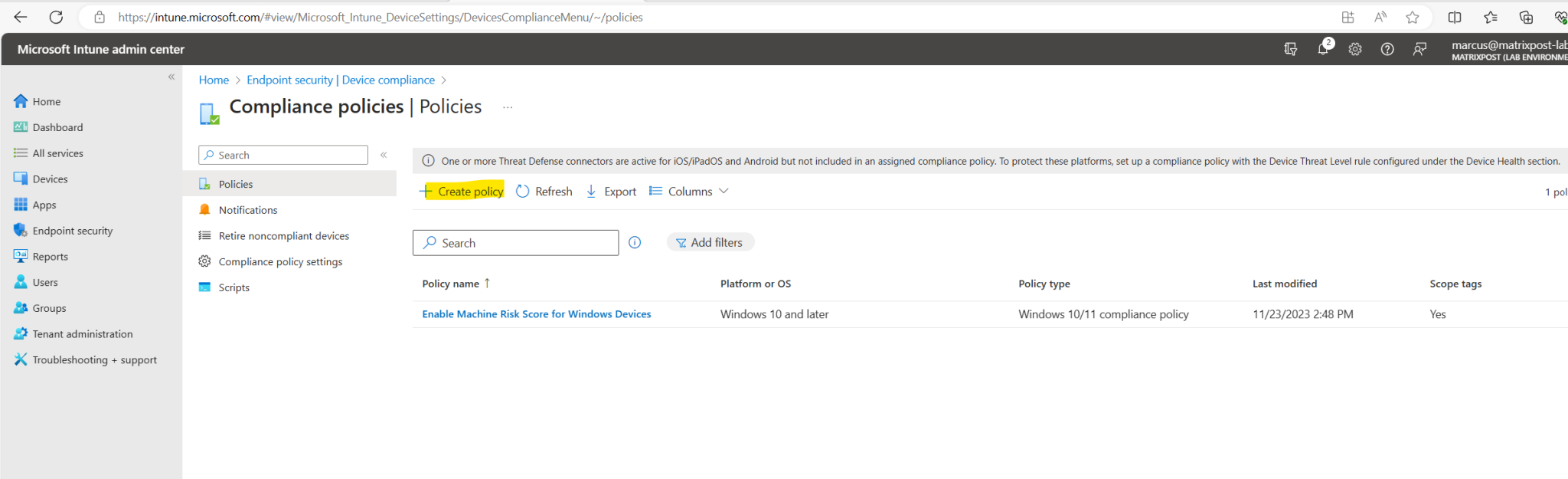 Set up Microsoft Defender for Endpoint - .matrixpost.net