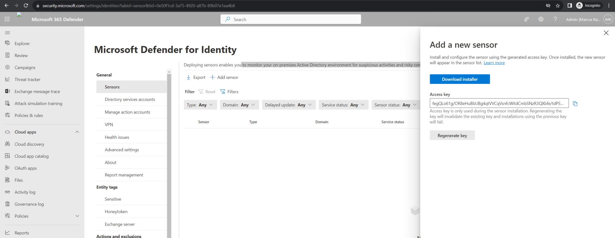 Set up Microsoft Defender for Identity - .matrixpost.net
