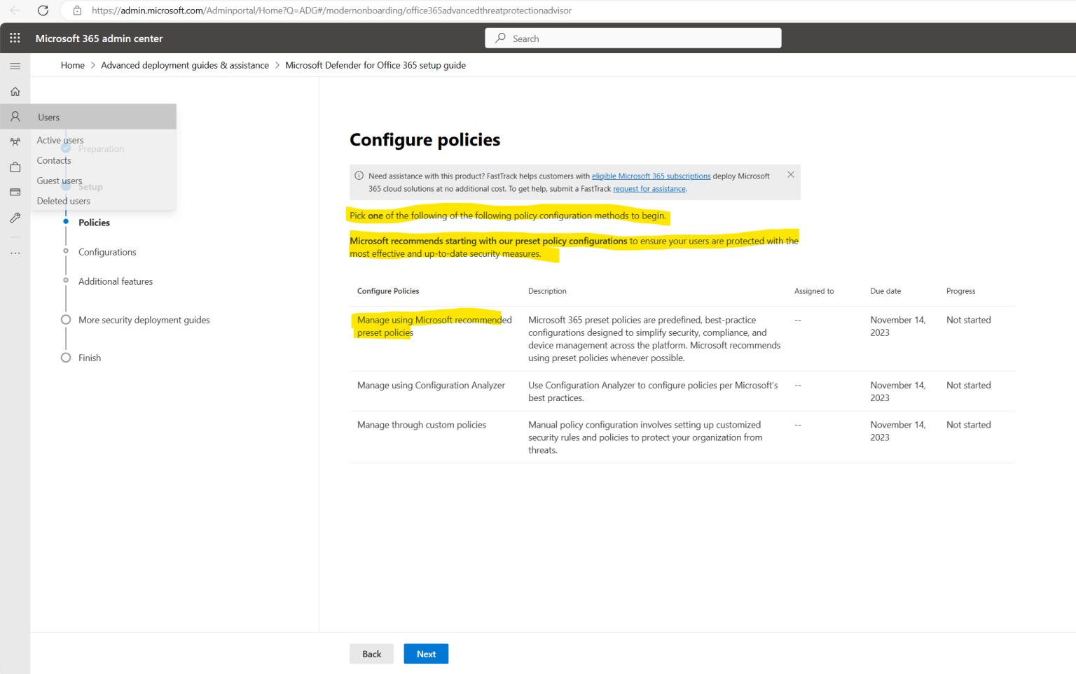 Set up Microsoft Defender for Office 365 - .matrixpost.net