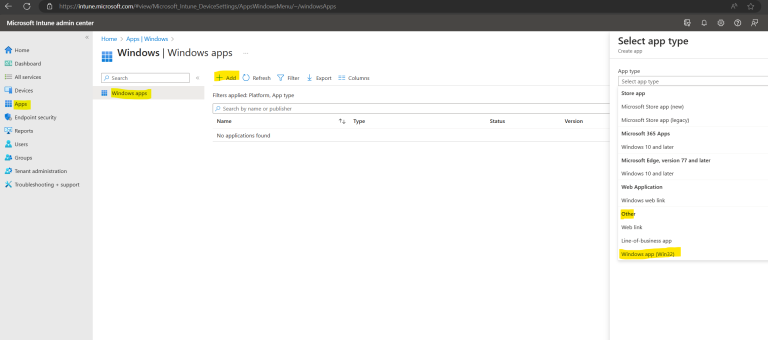 Set up and deploy BgInfo from Sysinternals by using Microsoft Intune ...