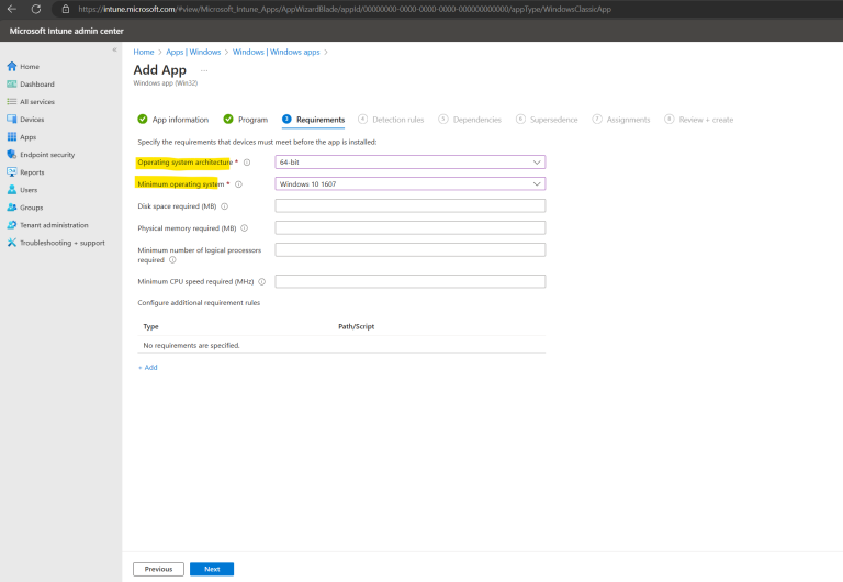 Set Up And Deploy Bginfo From Sysinternals By Using Microsoft Intune