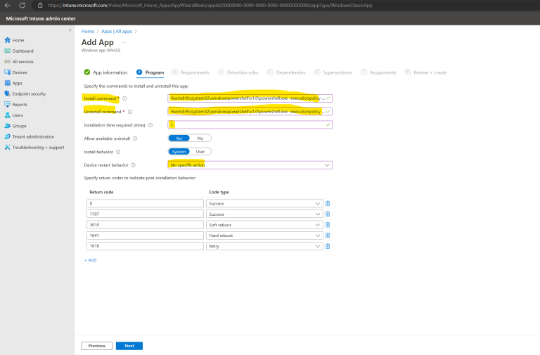 Set up and deploy BgInfo from Sysinternals by using Microsoft Intune - .matrixpost.net