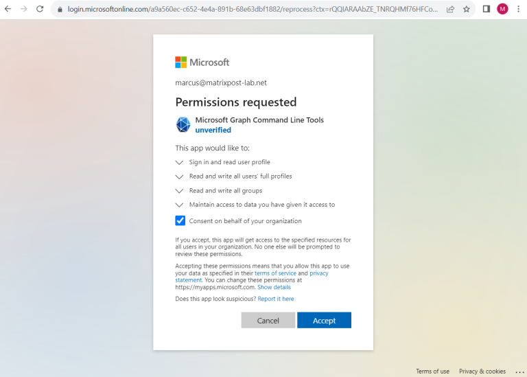Microsoft Graph PowerShell - .matrixpost.net