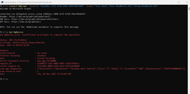 Microsoft Graph PowerShell - .matrixpost.net