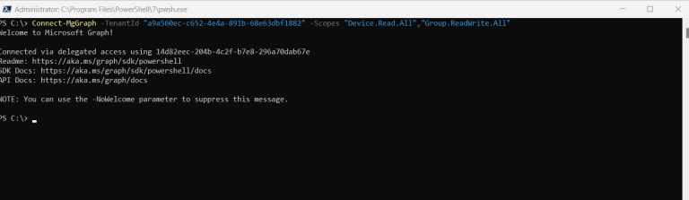 Microsoft Graph PowerShell - .matrixpost.net