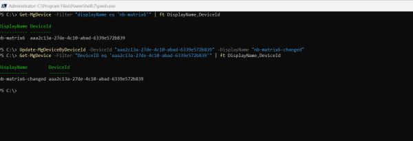 Microsoft Graph PowerShell - .matrixpost.net