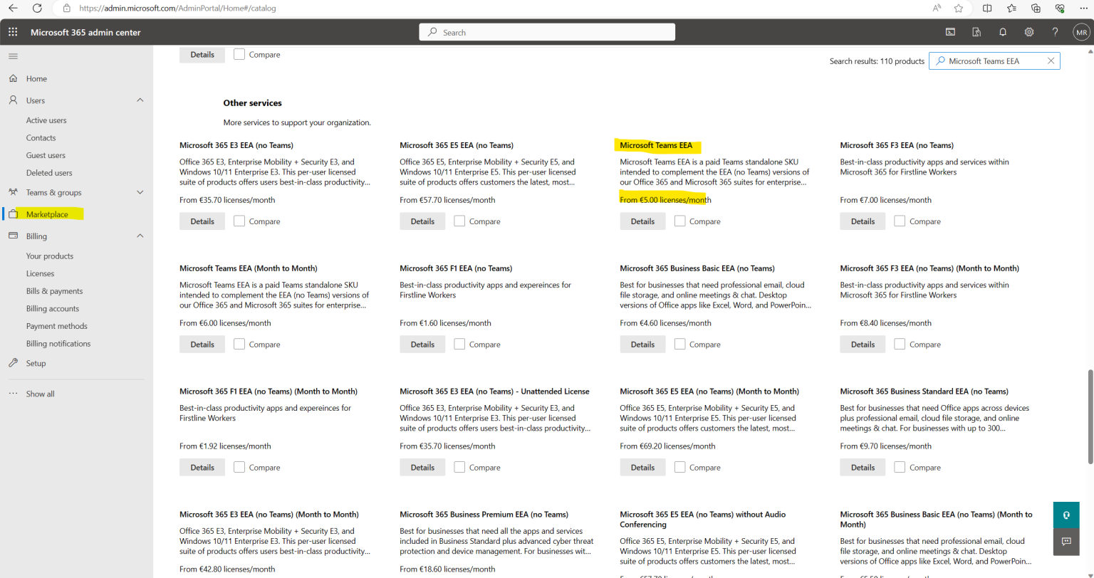 New subscription structure for Microsoft 365 in Europe - .matrixpost.net