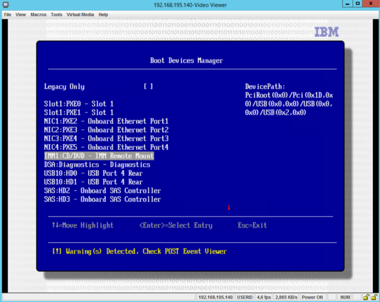 Update Firmware and UEFI for IBM x3650 M4 Server by using the Lenovo ...