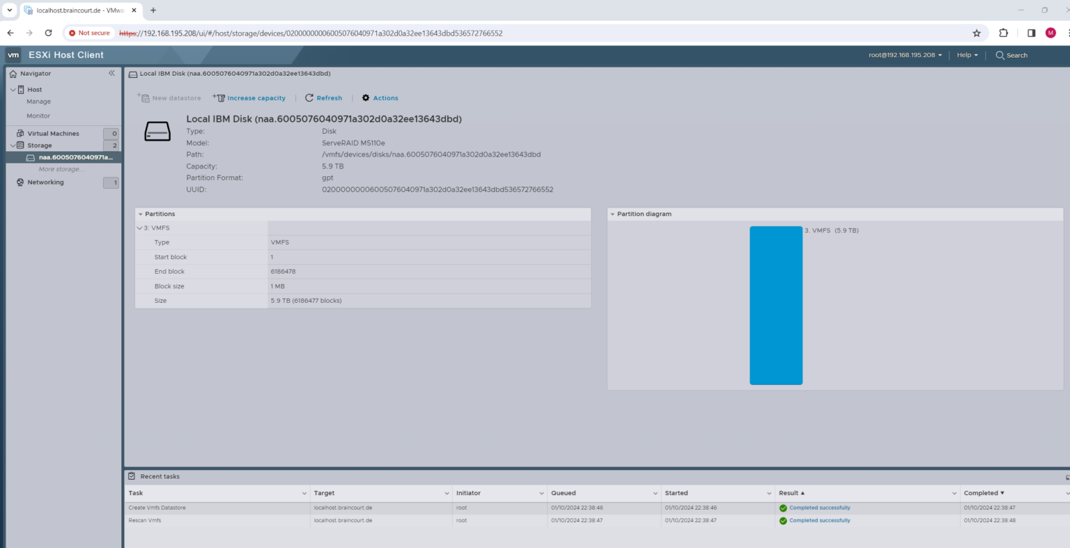 Set up and Configure a VMware ESXi Host – Part 2 - .matrixpost.net