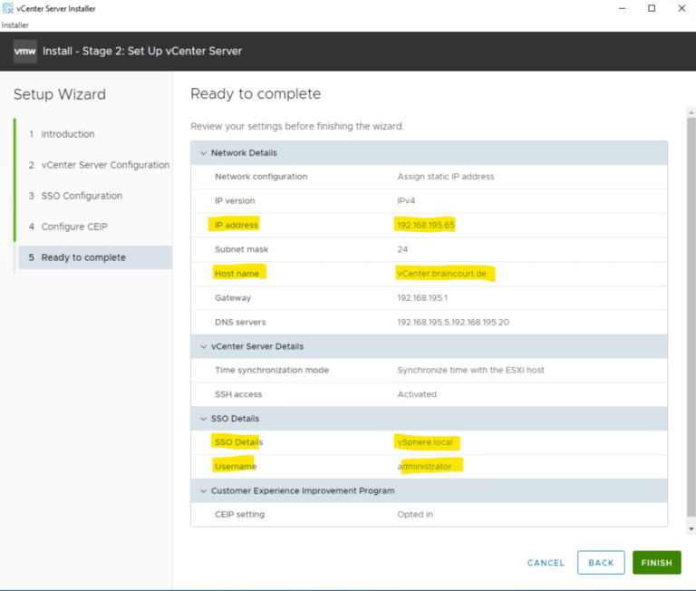 Set up a VMware vSphere Environment – Part 1 - .matrixpost.net
