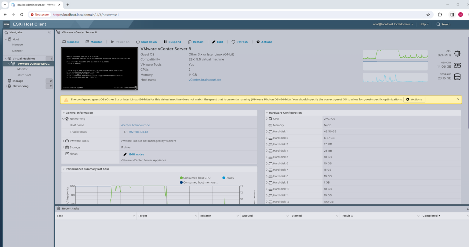 Set up a VMware vSphere Environment – Part 1 - .matrixpost.net