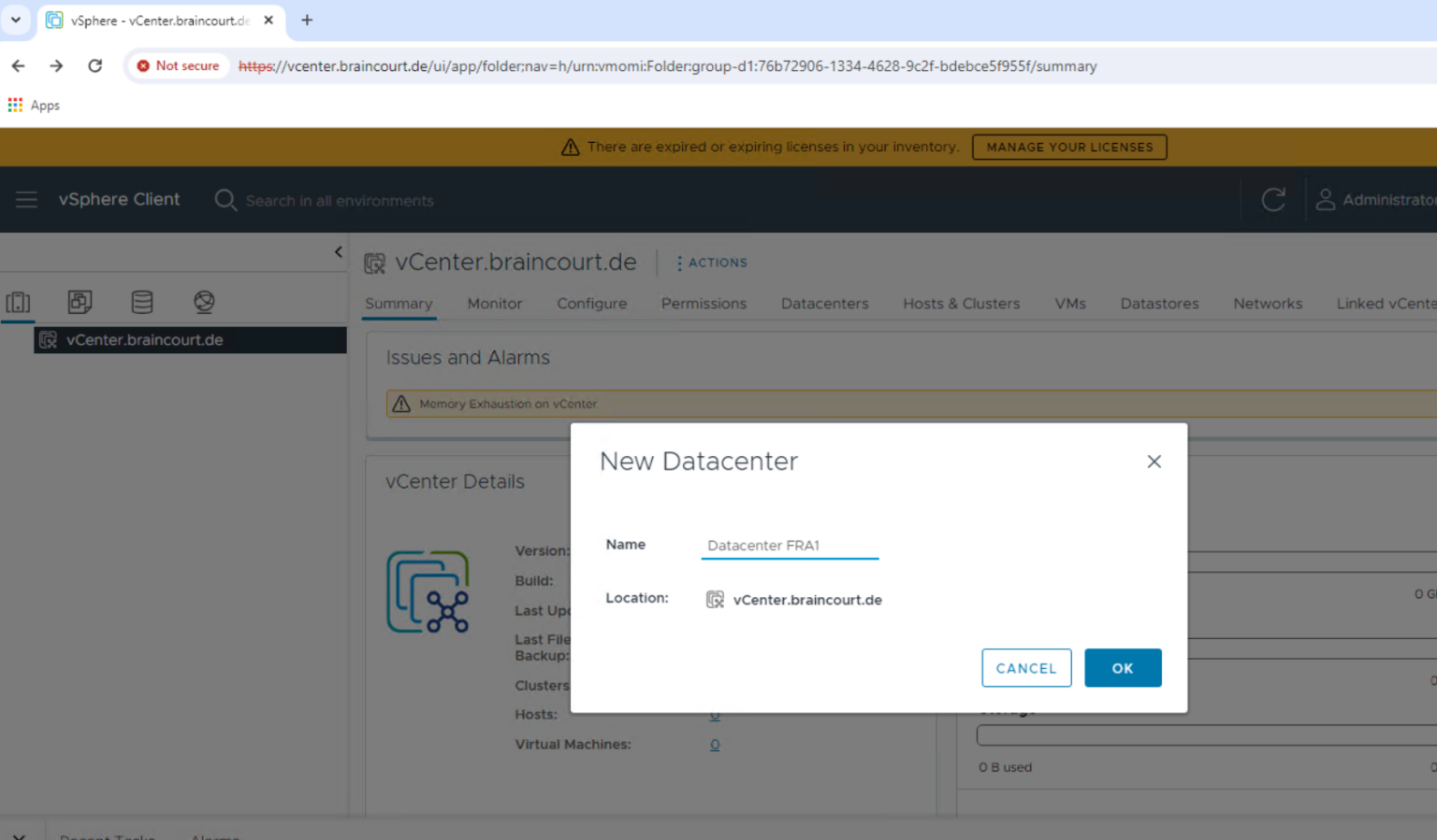 Set up a VMware vSphere Environment – Part 2 - .matrixpost.net