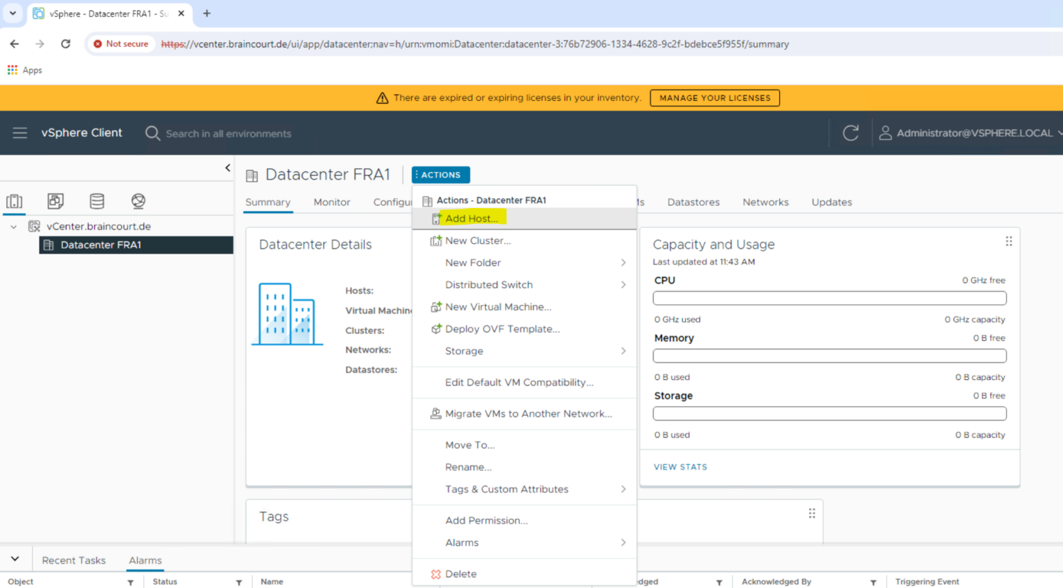 Set up a VMware vSphere Environment – Part 2 - .matrixpost.net