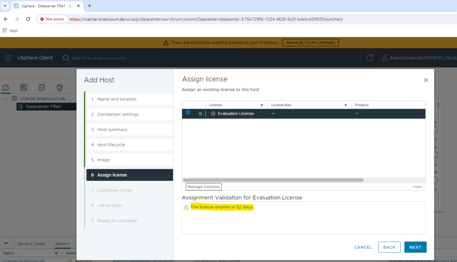 Set up a VMware vSphere Environment – Part 2 - .matrixpost.net