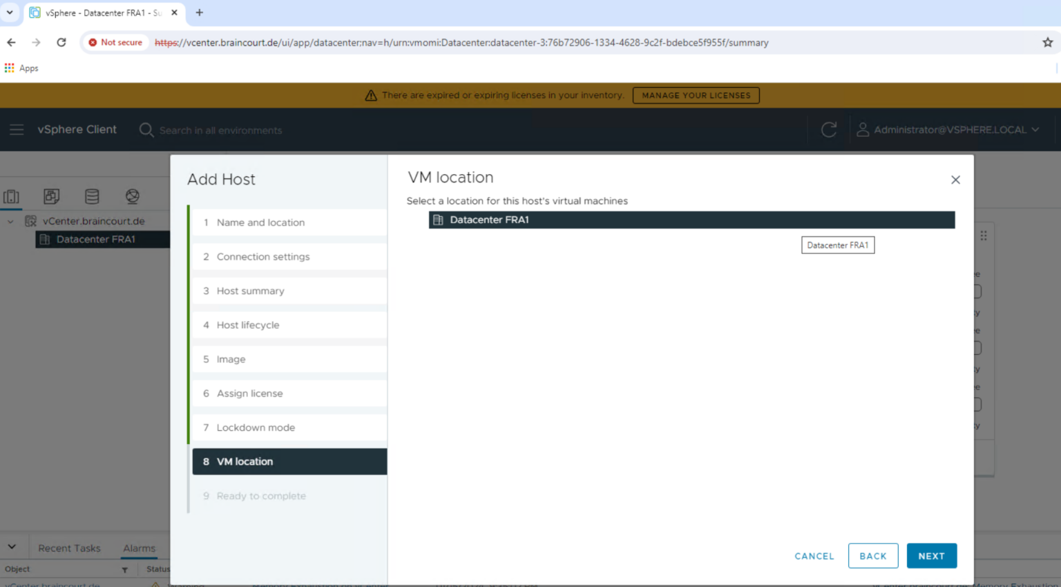 Set up a VMware vSphere Environment – Part 2 - .matrixpost.net