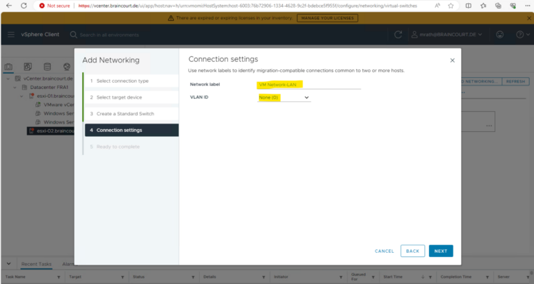 Adding and Configuring a new ESXi Host in vSphere (vCenter server) - .matrixpost.net