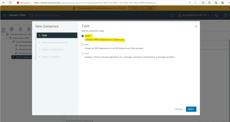 Adding and Configuring a new ESXi Host in vSphere (vCenter server) - .matrixpost.net