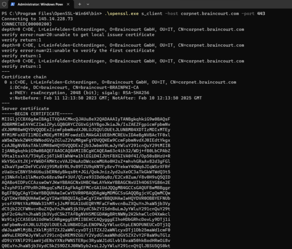 How to disable Certificate Revocation Check for Windows SSTP VPN? - .matrixpost.net