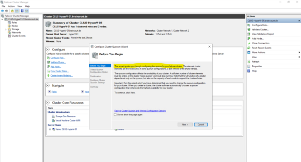 How to Set up a Microsoft Hyper-V Cluster - .matrixpost.net