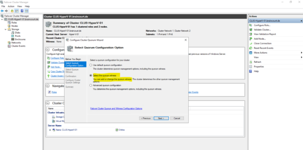 How to Set up a Microsoft Hyper-V Cluster - .matrixpost.net