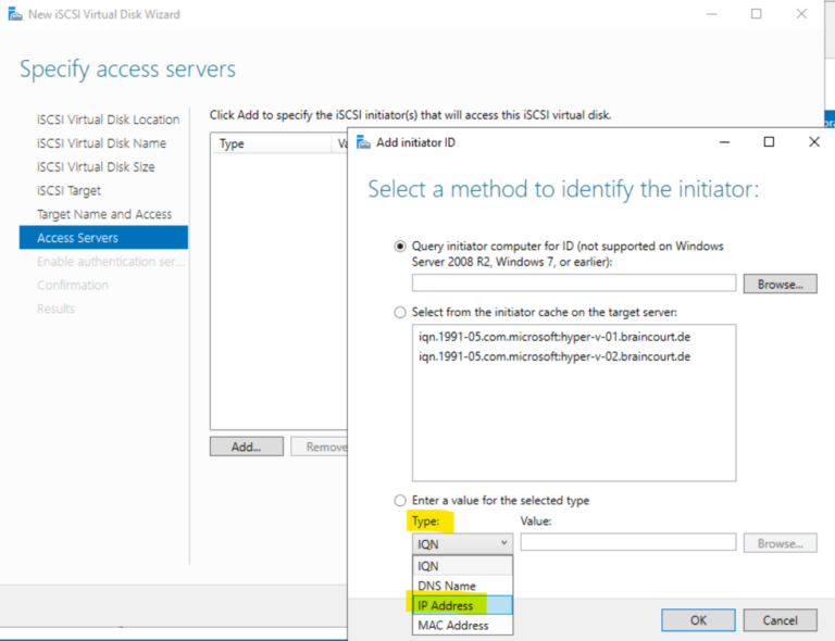 Set Up iSCSI Virtual Disks as Shared Storage for an ESXi Host Cluster ...
