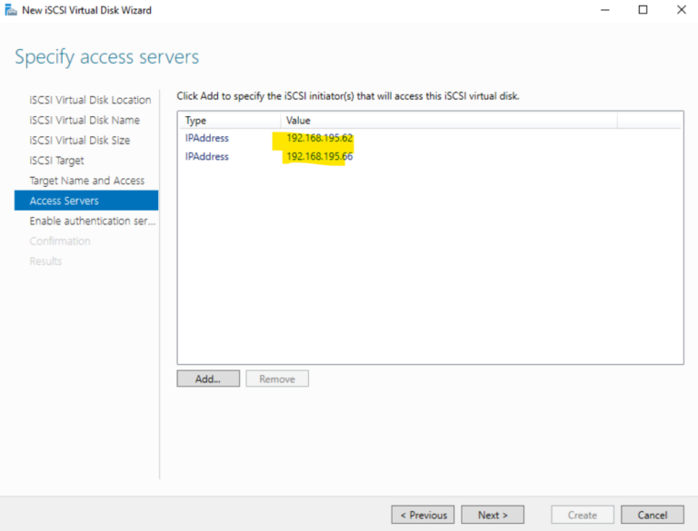 Set Up iSCSI Virtual Disks as Shared Storage for an ESXi Host Cluster - .matrixpost.net