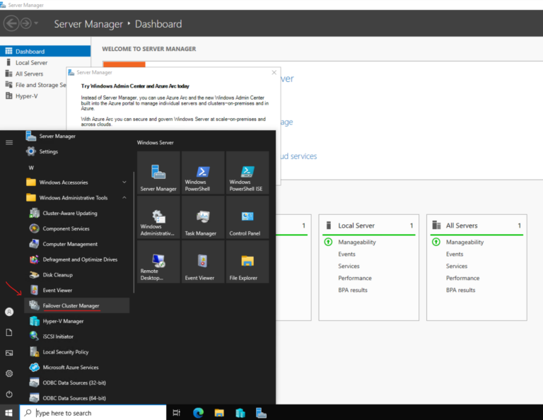 How to Set up a Microsoft Hyper-V Cluster - .matrixpost.net