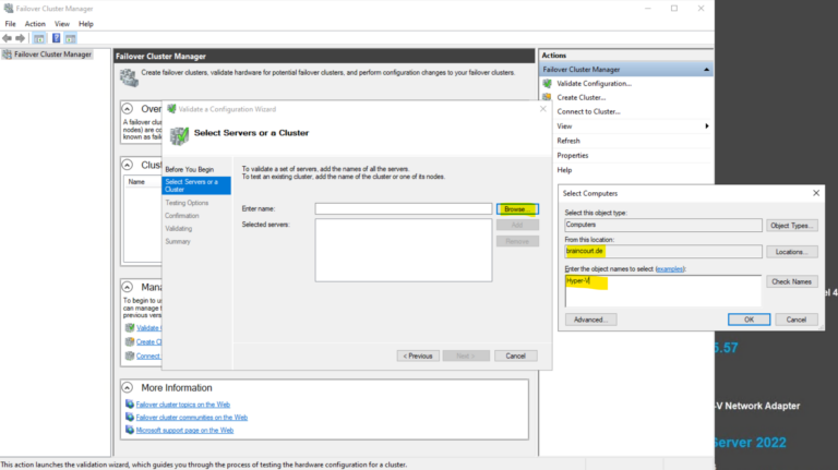 How to Set up a Microsoft Hyper-V Cluster - .matrixpost.net