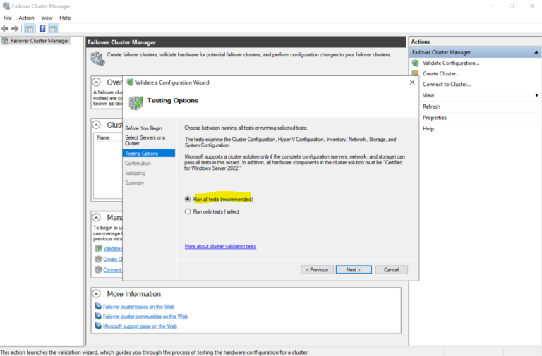 How to Set up a Microsoft Hyper-V Cluster - .matrixpost.net