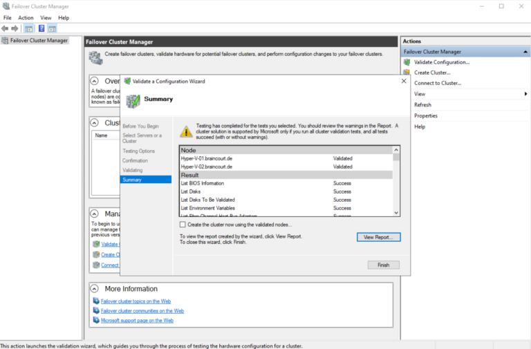 How to Set up a Microsoft Hyper-V Cluster - .matrixpost.net