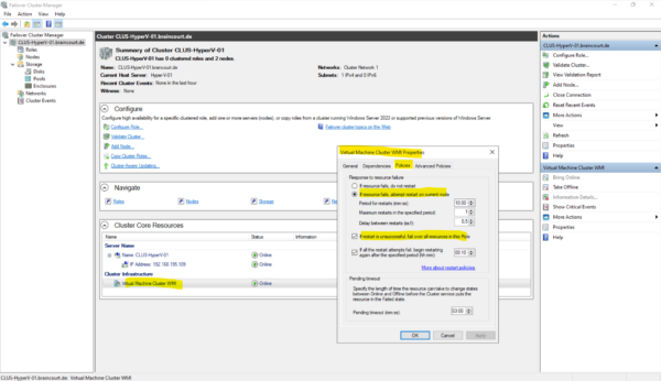 How to Set up a Microsoft Hyper-V Cluster - .matrixpost.net