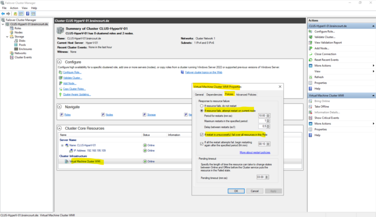 How to Set up a Microsoft Hyper-V Cluster - .matrixpost.net