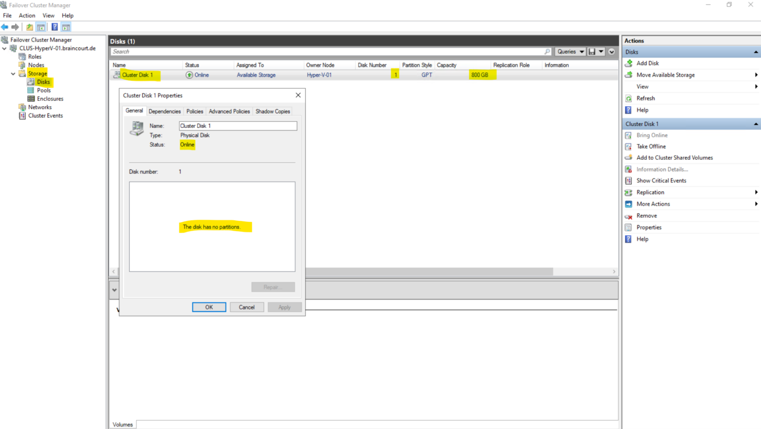 How to Set up a Microsoft Hyper-V Cluster - .matrixpost.net