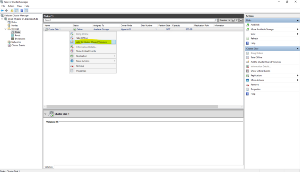 How to Set up a Microsoft Hyper-V Cluster - .matrixpost.net