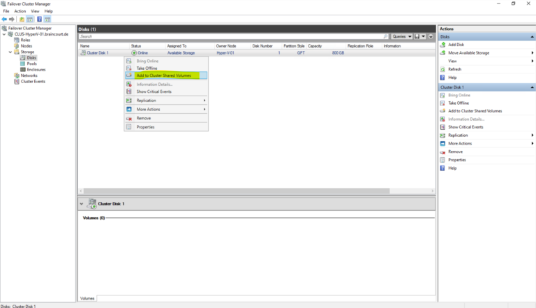 How to Set up a Microsoft Hyper-V Cluster - .matrixpost.net