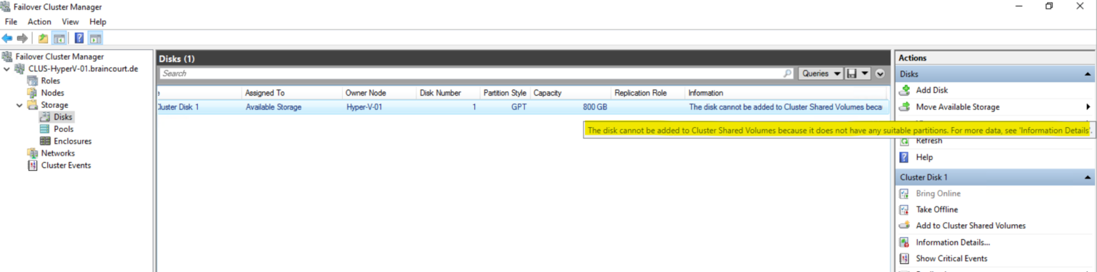How to Set up a Microsoft Hyper-V Cluster - .matrixpost.net