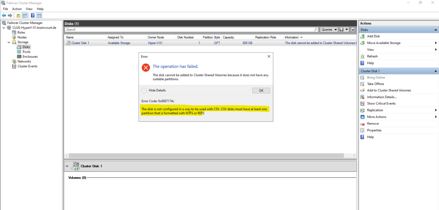 How to Set up a Microsoft Hyper-V Cluster - .matrixpost.net
