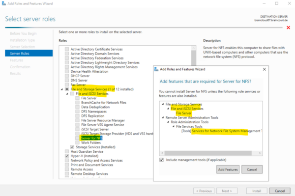 Set up an NFS Server in Windows Server 2022 - .matrixpost.net