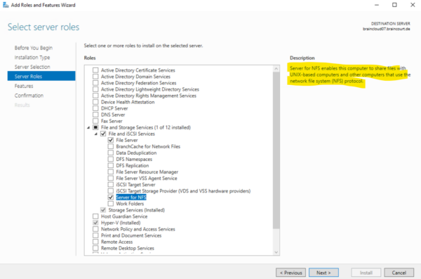 Set up an NFS Server in Windows Server 2022 - .matrixpost.net