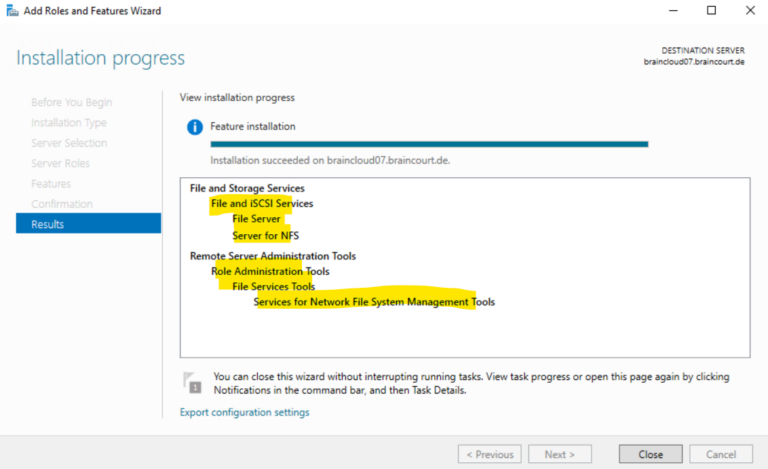 Set up an NFS Server in Windows Server 2022 - .matrixpost.net