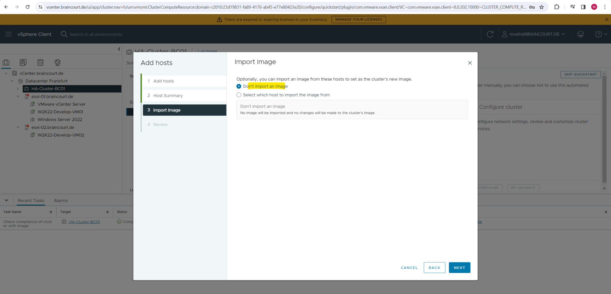 Set up and Deploy a VMware ESXi Host Cluster and Datastore Cluster - .matrixpost.net